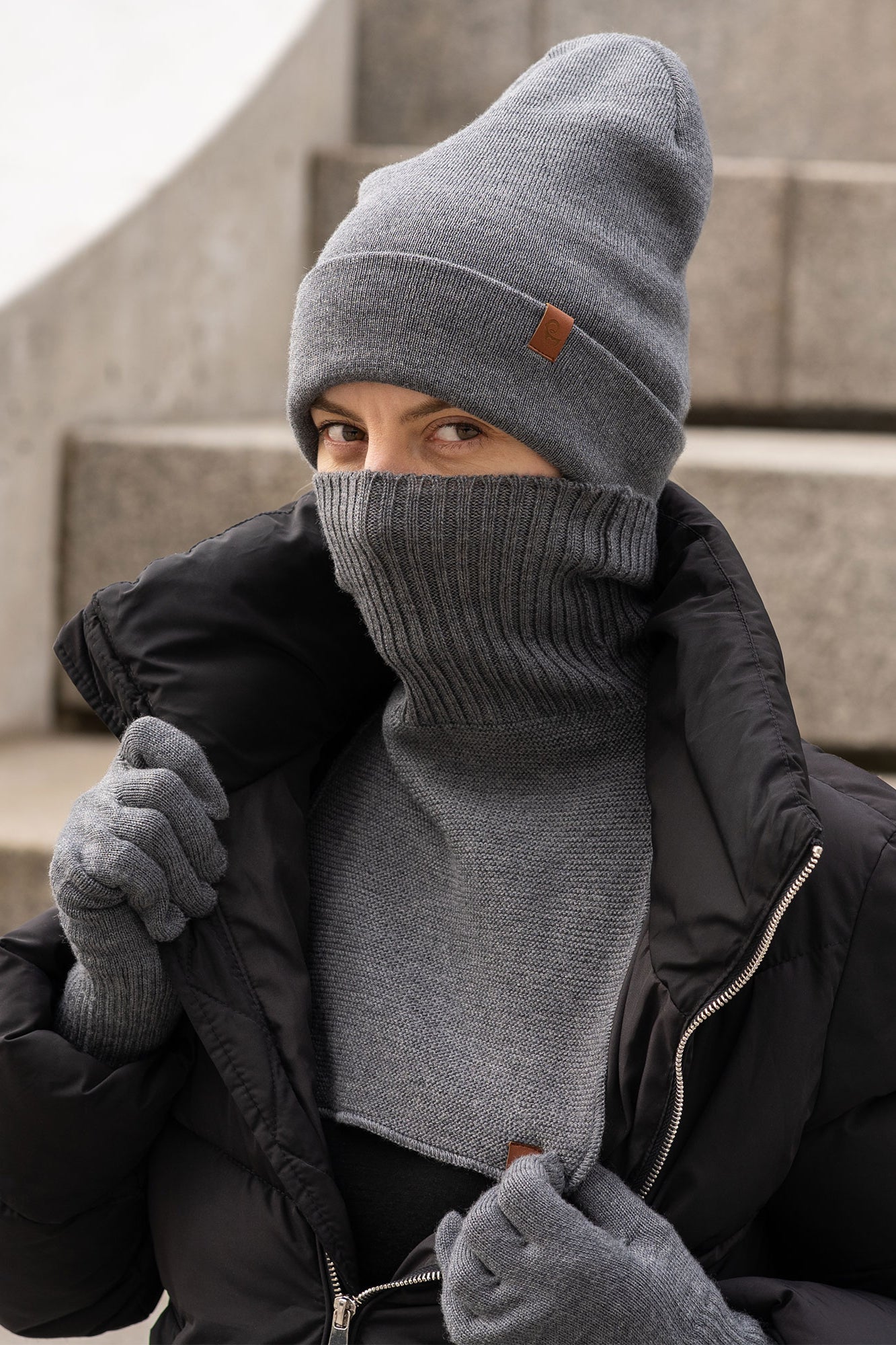 Women’s Merino Wool Turtleneck Dickies ️ menique