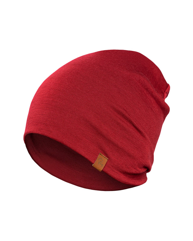 Women's Merino Beanie Hat Royal Cherry / Red ♥️ menique