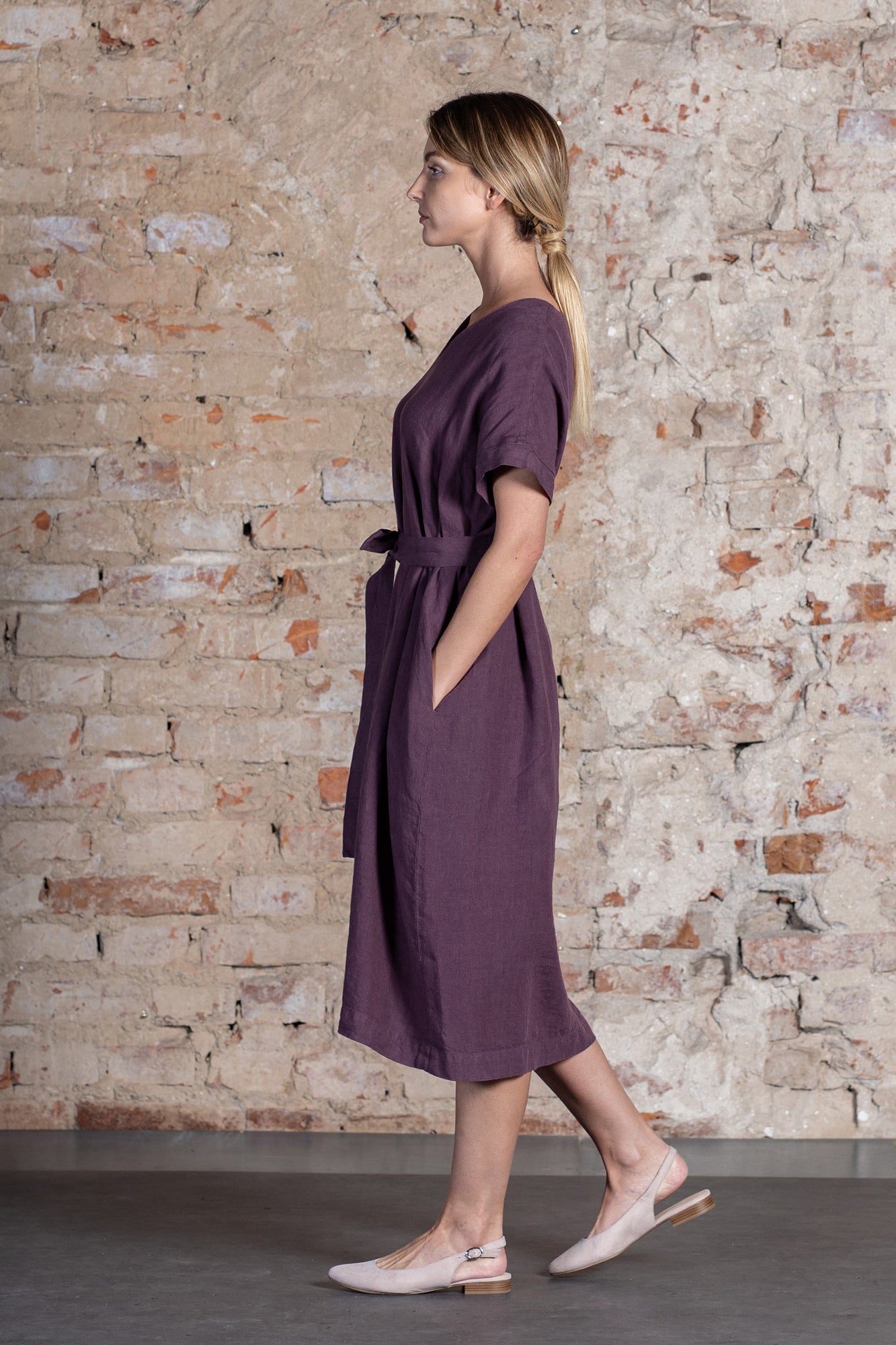 Organic 100% Linen Dresses for Women ️ menique