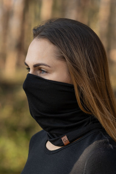 Stylish Merino Wool Neck Gaiters for Women ️ menique